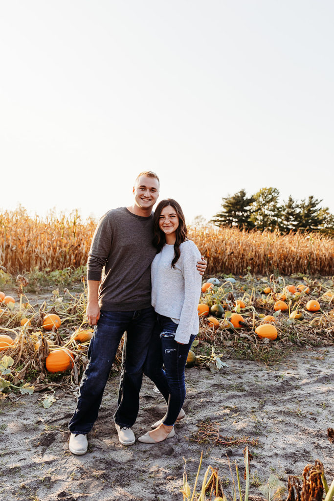 Fall Couples Photoshoot in Grand Rapids, MI | Aaron + Sarah