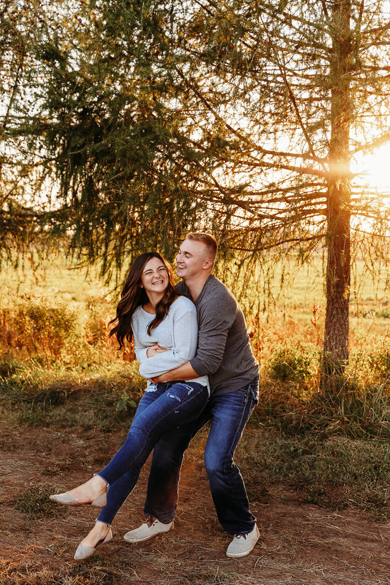 Fall Couples Photoshoot in Grand Rapids, MI | Aaron + Sarah