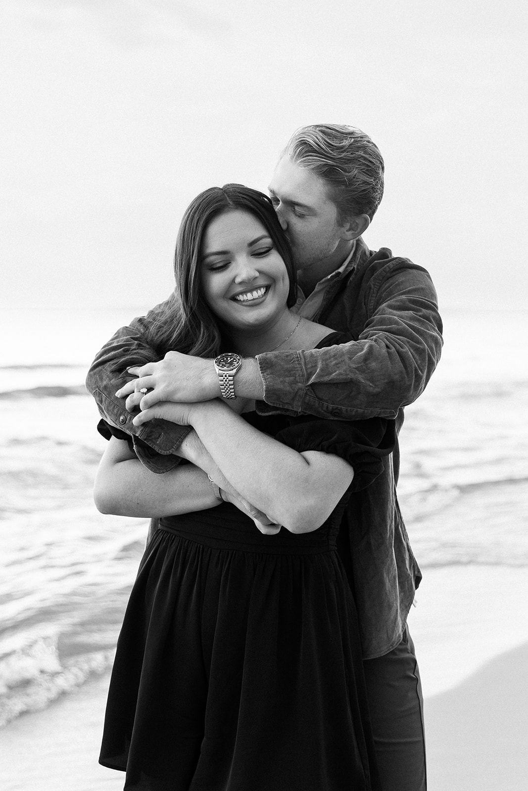 Engagement Session Oval Beach in Michigan | Lindsay & Blake