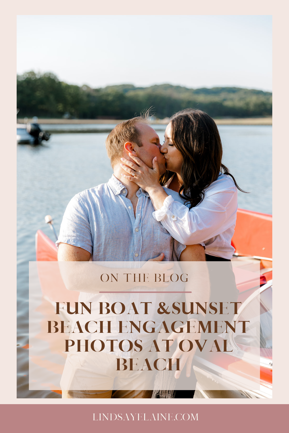 Retro Boat Engagement Photos | Lindsay Elaine Photography